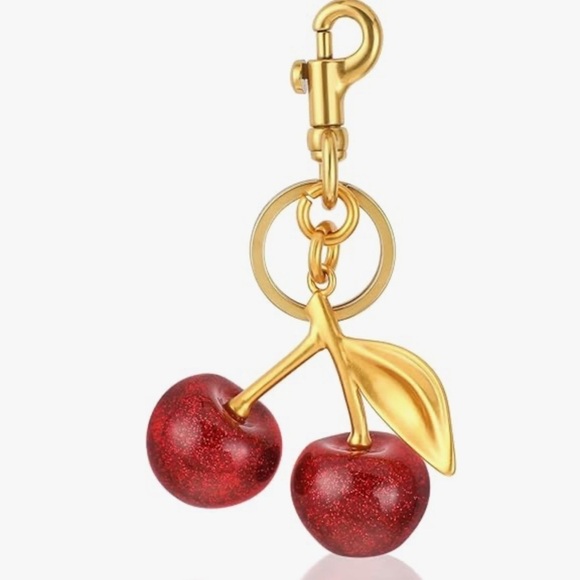 The Unbranded Brand | Accessories | Sparkly Cherry Bag Charm | Poshmark